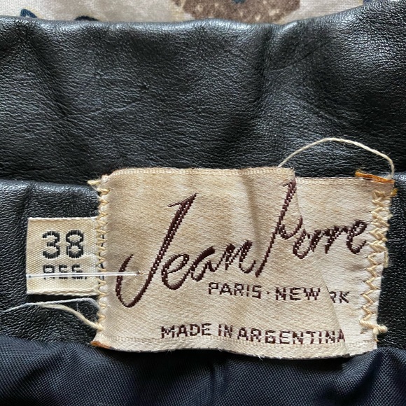Jean Pierre | Jackets & Coats | Vintage Leather Jacket | Poshmark